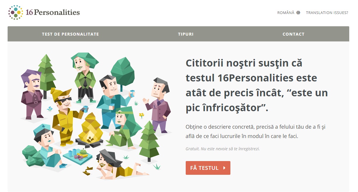 Test de personalitate – Barzilaiendan